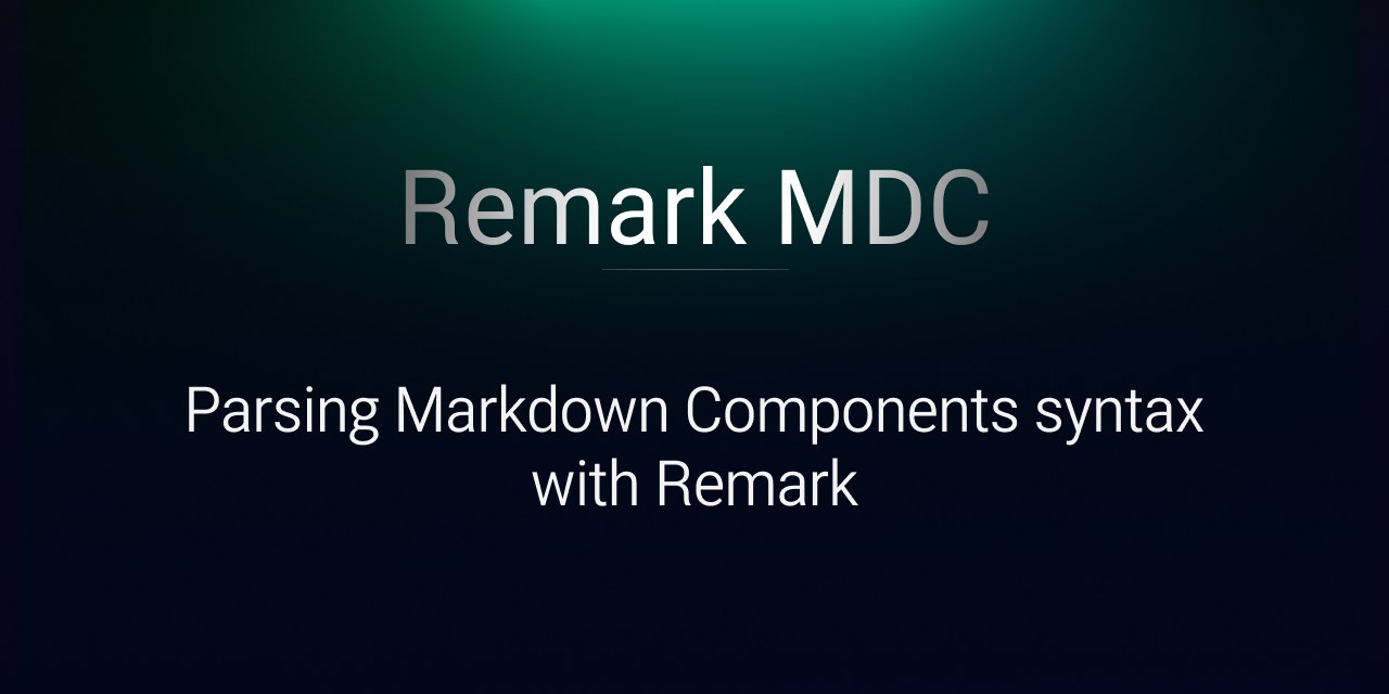 Remark MDC · Remark MDC